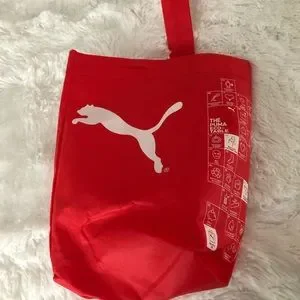 Puma | Bags | Puma Red Lightweight Clever Little Bag Tote | Poshmark